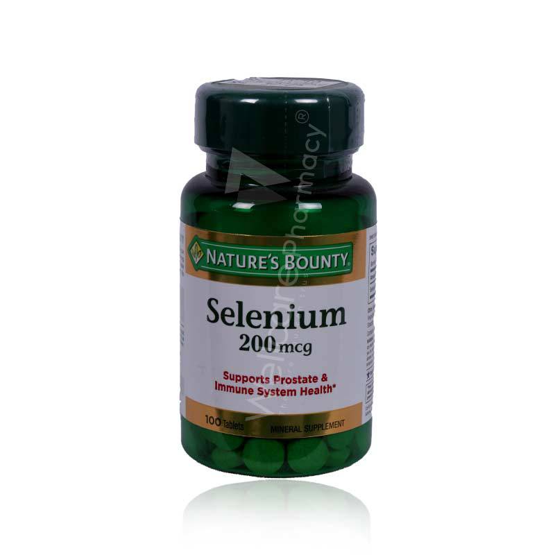 Nature's Bounty Selenium 200Mcg Tablets 100'S – Wellcare Pharmacy