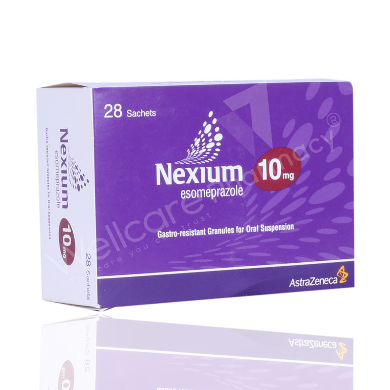 Nexium 10Mg Sachet 28'S – Wellcare Pharmacy