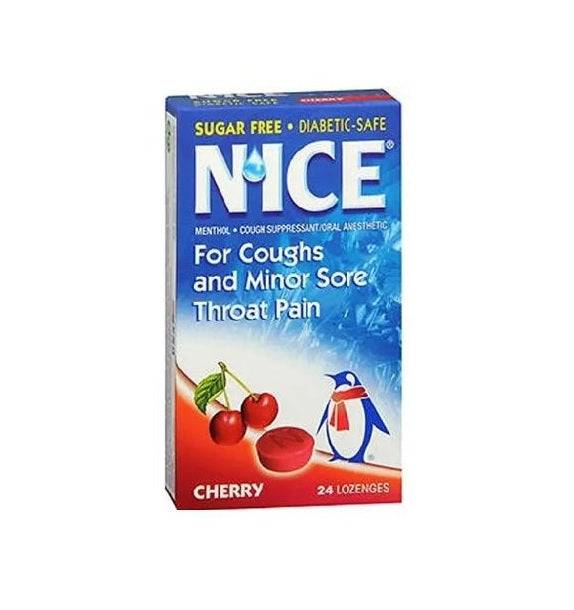 Nice Cherry Lozenges 24'S – Wellcare Pharmacy