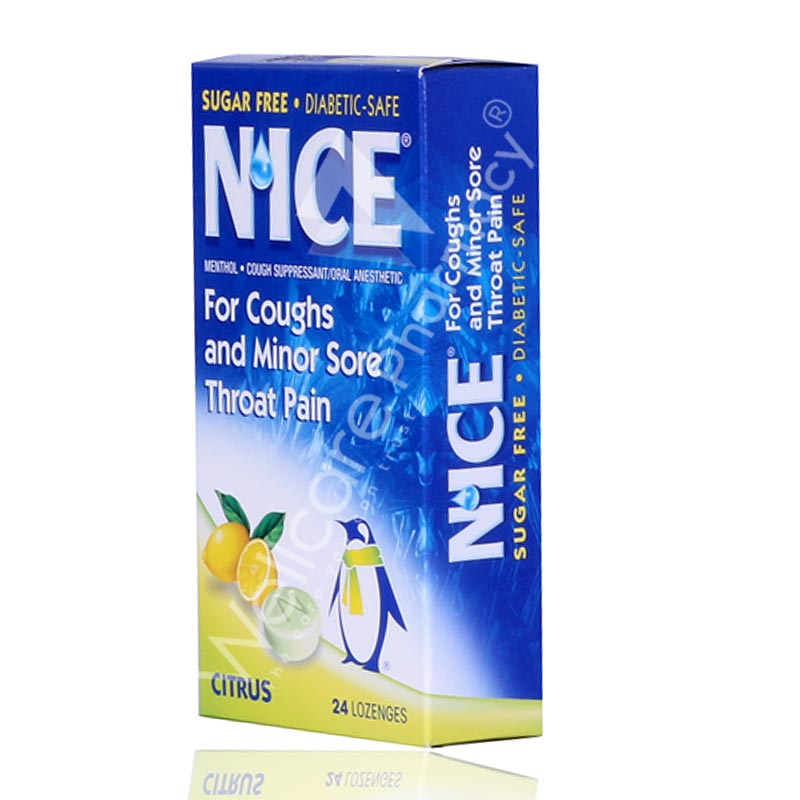 Nice Citrus Lozenges 24'S – Wellcare Pharmacy