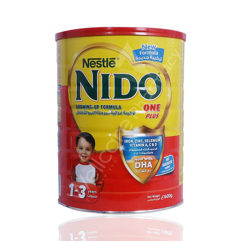 Nido One Plus Probio Stage 3 1-3Year 1600 Gram – Wellcare Pharmacy