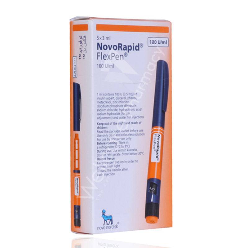 Novorapid Flexpen 3Ml 5'S – Wellcare Pharmacy