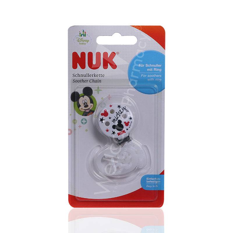 Nuk Disney Soother Chain 1'S – Wellcare Pharmacy