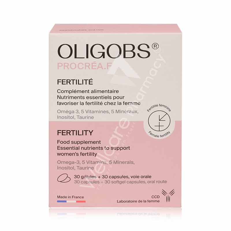 Oligobs Pregnancy Vitamins & Minerals With Omega 3 Softgel 30'S /Table ...
