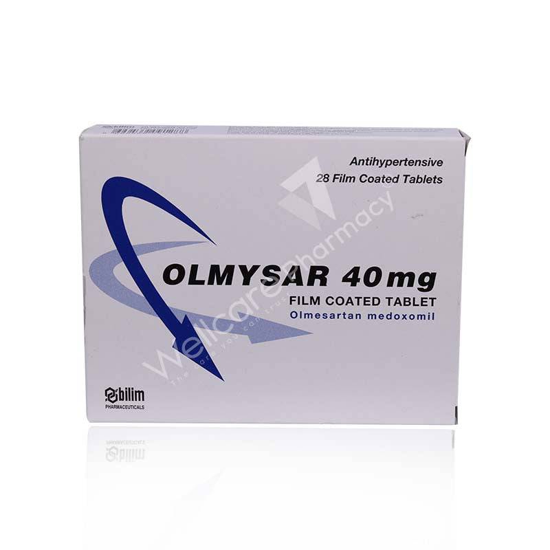Olmysar 40Mg Tablets 28'S – Wellcare Pharmacy
