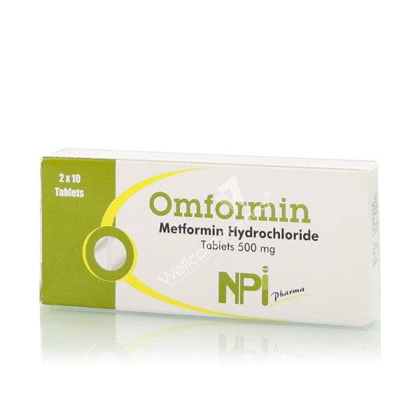 Omformin 500Mg Tablets 20'S – Wellcare Pharmacy