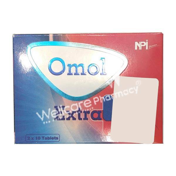 Omol Extra Tablets 20'S – Wellcare Pharmacy