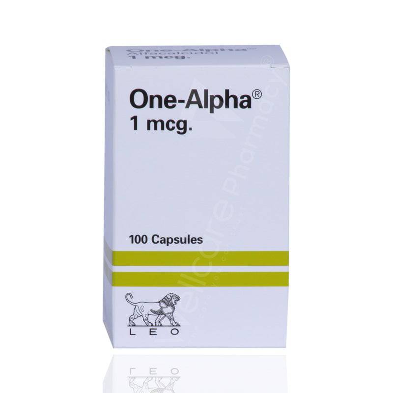 ONE ALPHA 1MCG CAPSULES 10X10 100'S – Wellcare Pharmacy