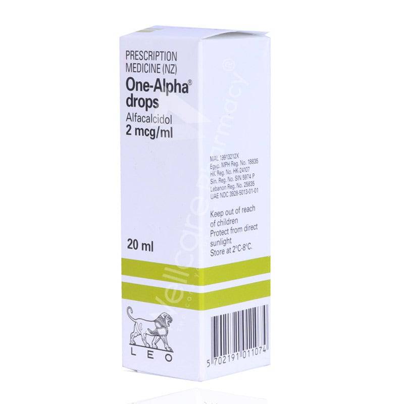 ONE ALPHA 2MCG DROPS 20ML – Wellcare Pharmacy