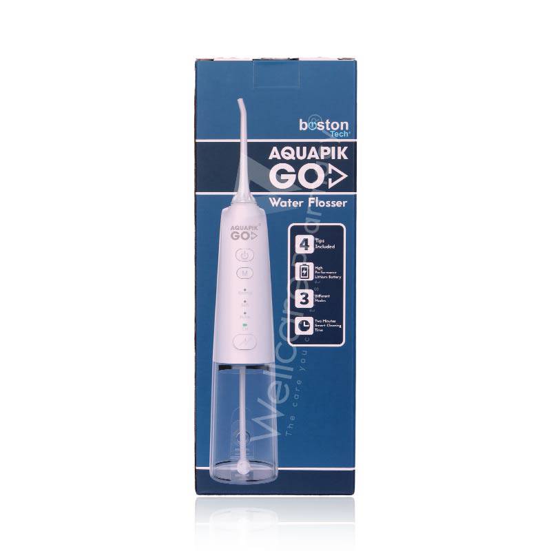 Oral-Teck Boston Tech Aquapik Go Water Flosser – Wellcare Pharmacy