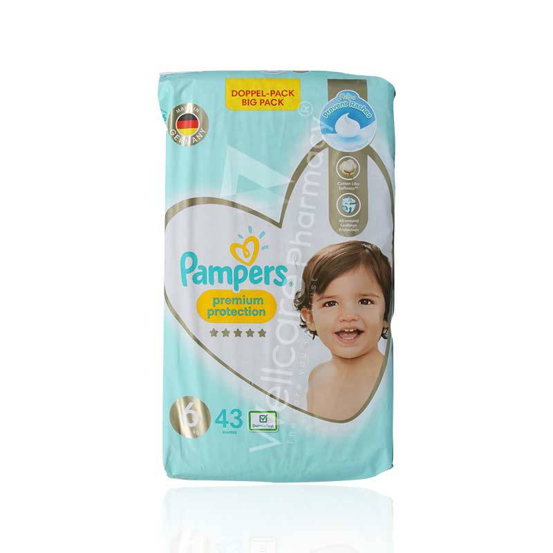 Pampers No6 Maxi Pack Premium Care Diapers 64'S – Wellcare Pharmacy