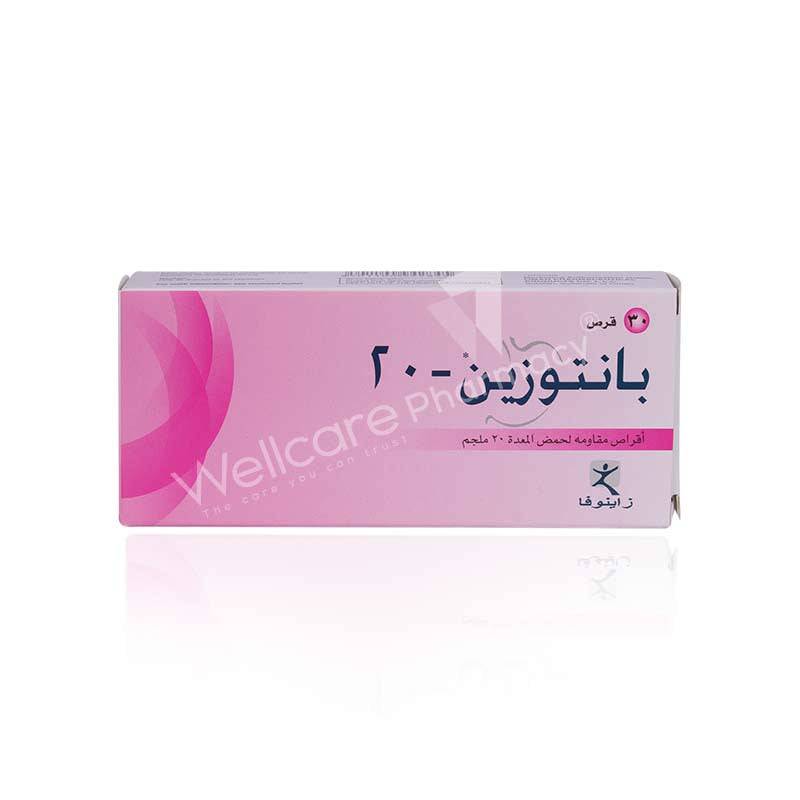 Pantozyn 20Mg Tab 30'S – Wellcare Pharmacy