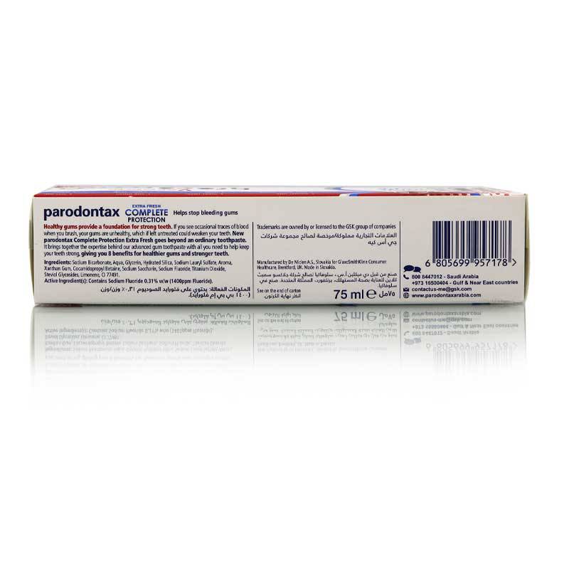 Parodontax Extra Fresh Complete Protection Tooth Paste 75Gm – Wellcare ...