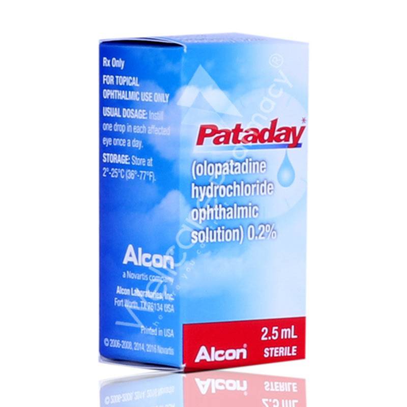Pataday 0 2 Eye Drops 2 5ml