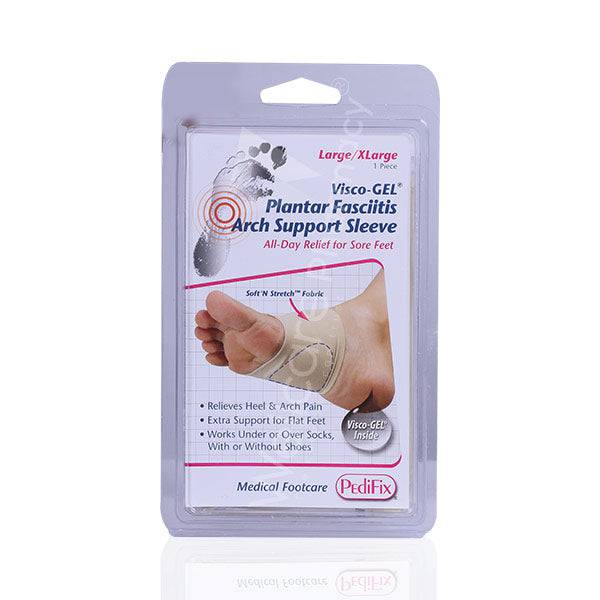 Pedifix P1450 Visco Gel Plantar Arch Support Sleeve L-Xl – Wellcare ...