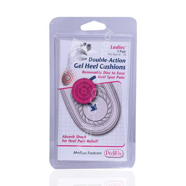 Pedifix P5040 Double Action Gel Heel Cushion Large – Wellcare Pharmacy