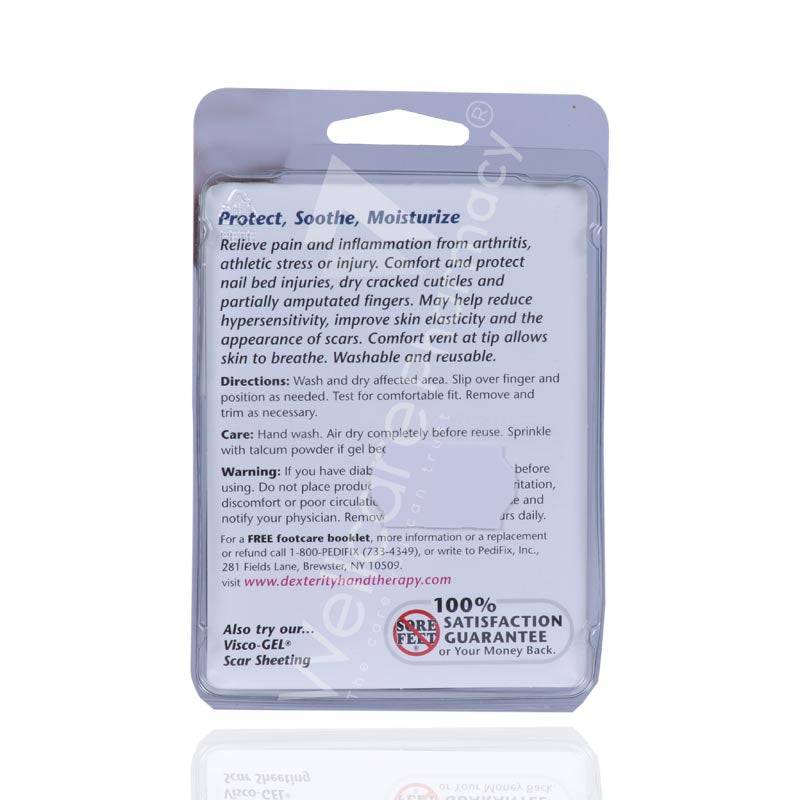 Pedifix Visco Gel All Gel Digit Cap Large