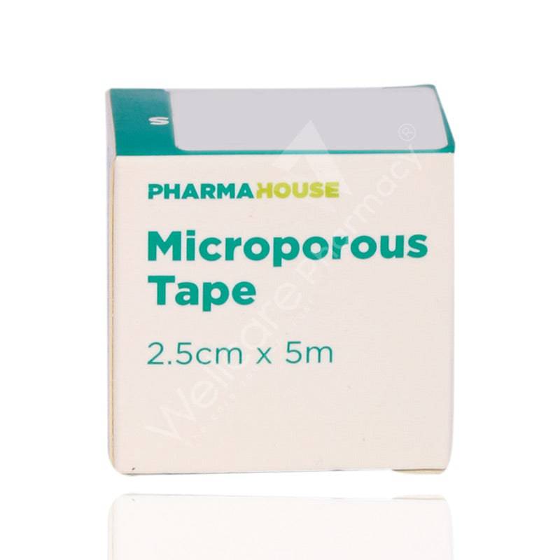 Pharmahouse Microporous Tape 2.5Cmx5m 1'S – Wellcare Pharmacy
