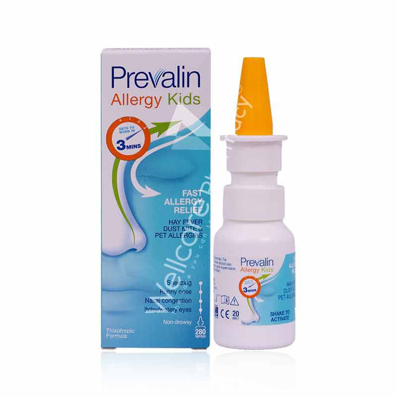 Prevalin Allergy Nasal Spray 20Ml – Wellcare Pharmacy
