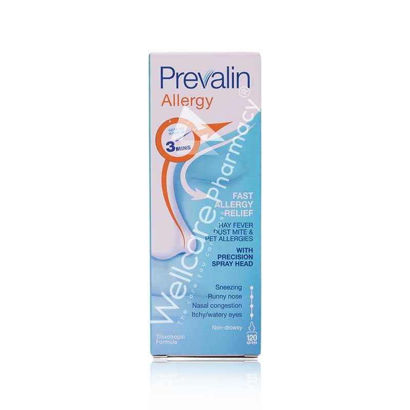 Prevalin Allergy Nasal Spray 20Ml – Wellcare Pharmacy