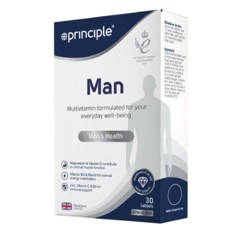 Principle Healthcare Man Multivitamin Tablets 30'S – Wellcare Pharmacy