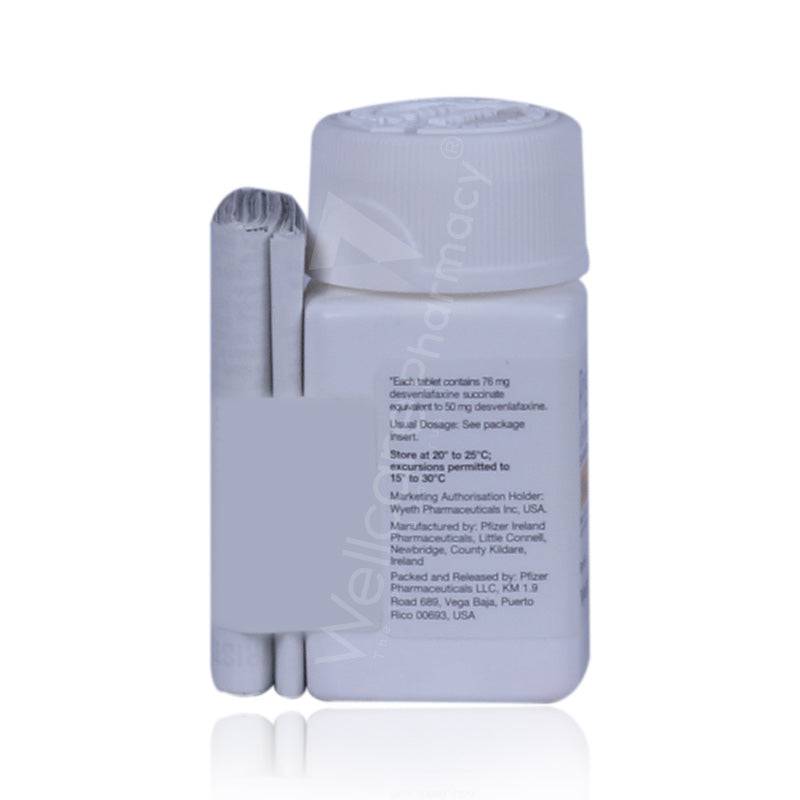 Pristiq 50Mg Tablets 30'S – Wellcare Pharmacy