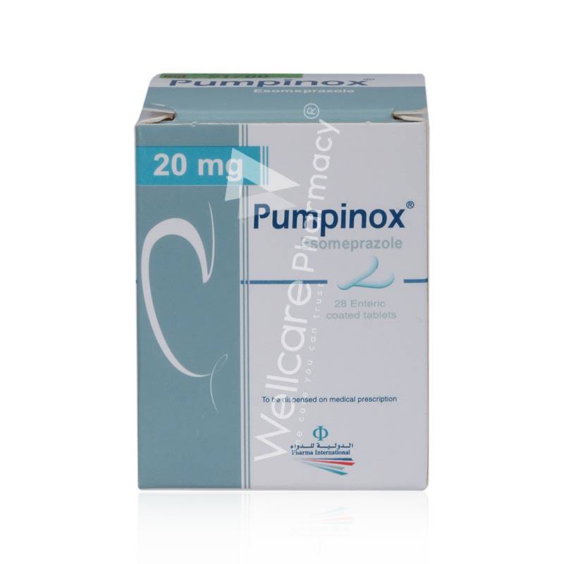 Pumpinox 20Mg Tablets 28'S – Wellcare Pharmacy