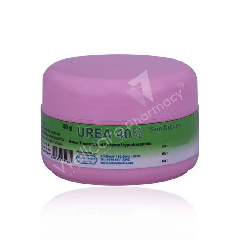 Qatar Pharma Urea 40% Skin Cream 50G – Wellcare Pharmacy