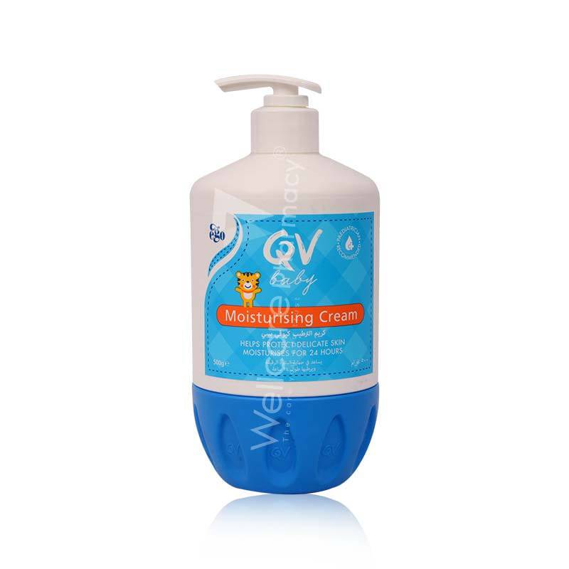 Qv Baby Moisturising Pump Cream 500Gm – Wellcare Pharmacy