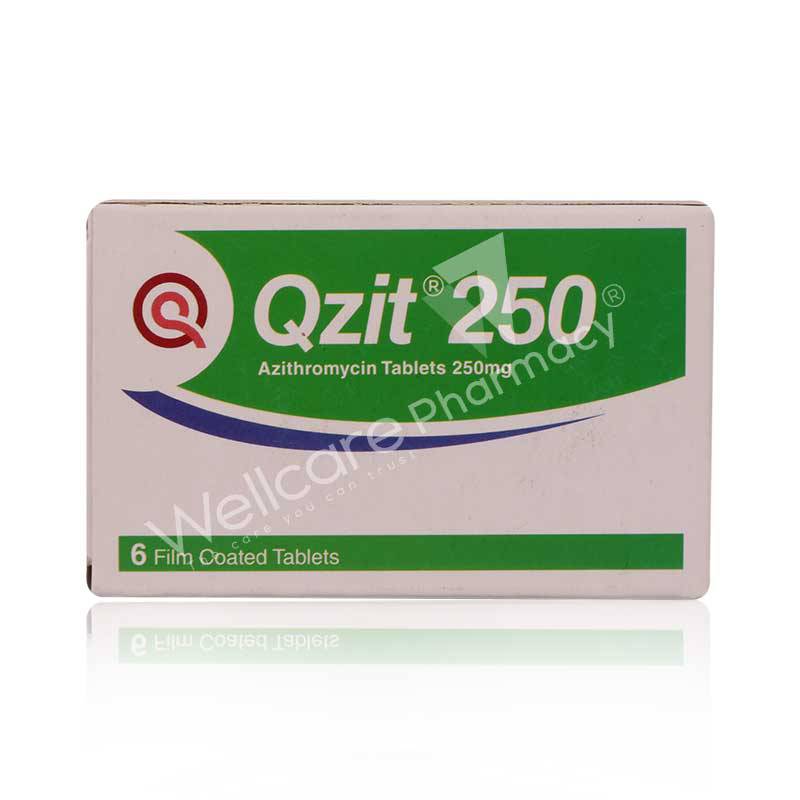 Qzit 250Mg Tablets 6'S – Wellcare Pharmacy