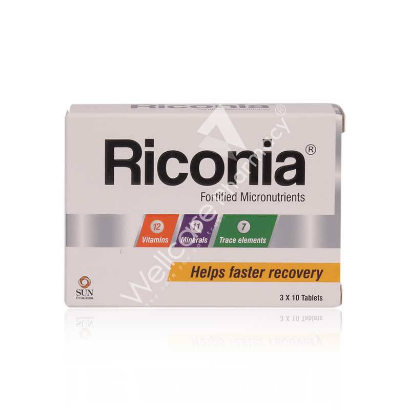 Riconia Tablets 30'S – Wellcare Pharmacy