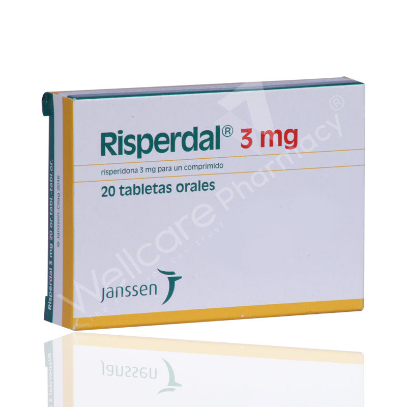 أقراص ريسبيردال 3 ملغ 20 قرصًا – Wellcare Pharmacy