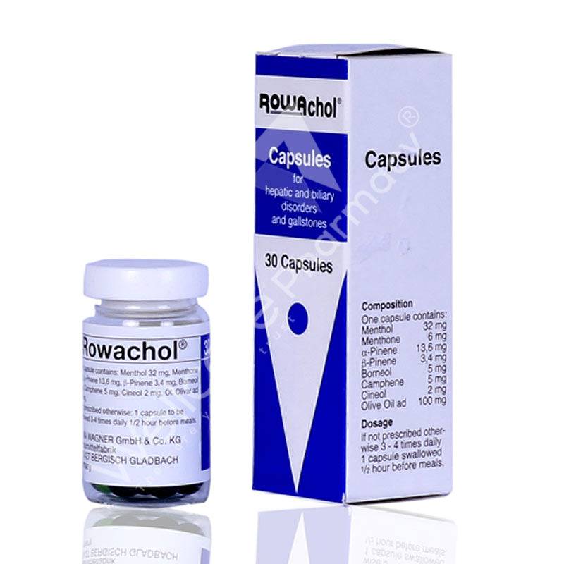 Rowachol Capsules 30'S – Wellcare Pharmacy