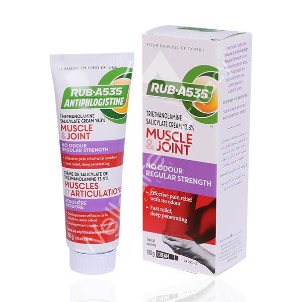 Rub A535 No Odour Cream 100G – Wellcare Pharmacy