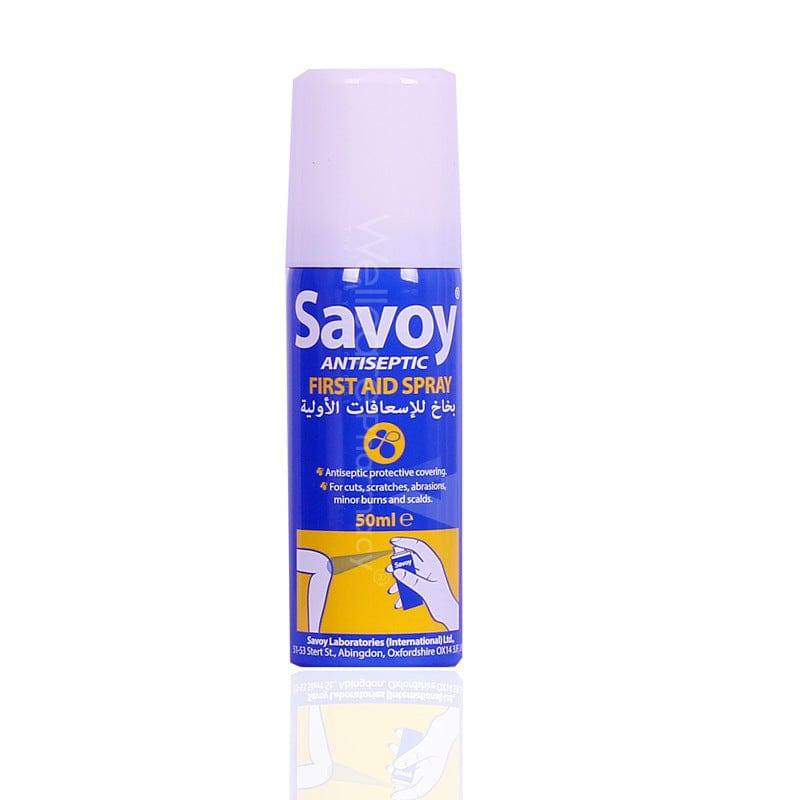 Savoy Antisep First Aid Sp50ml – Wellcare Pharmacy