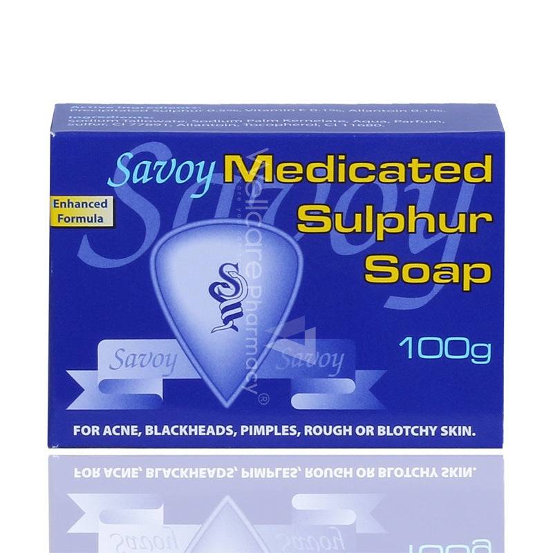 Savoy Medicated Sulphur Soap 100G