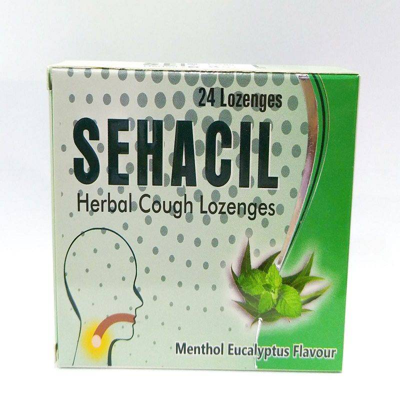 Sehacil Herbal Cough Lozenges Orange 24'S – Wellcare Pharmacy