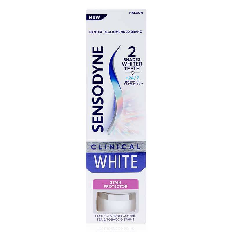 Sensodyne Clinical White Stain Protector Tooth Paste 75Ml – Wellcare ...