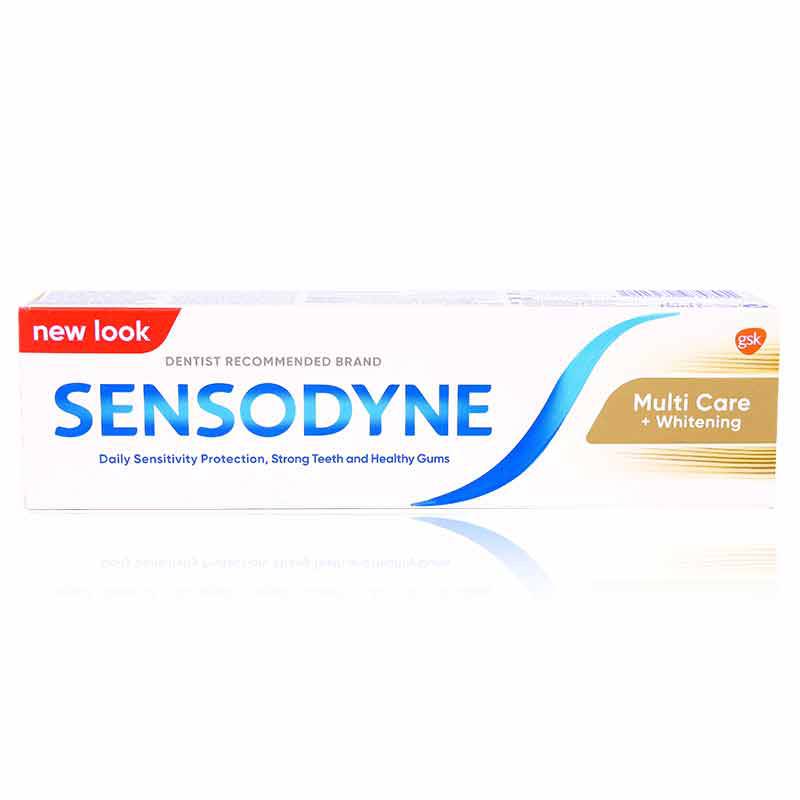 SENSODYNE MULTICARE + WHITENING TOOTHOPASTE 75ML – Wellcare Pharmacy