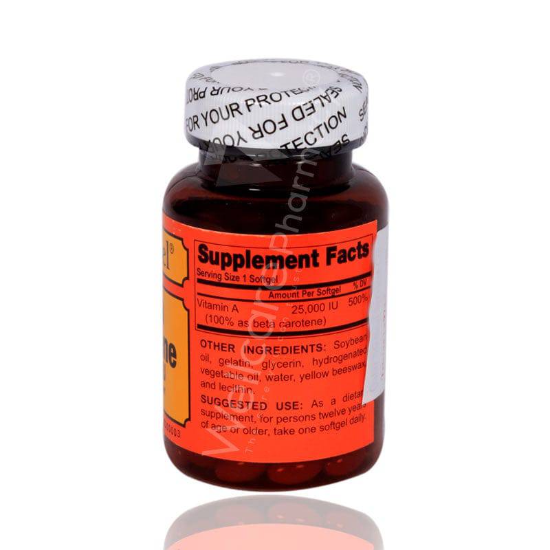 Sentinel Beta Carotene Tablets 100'S – Wellcare Pharmacy