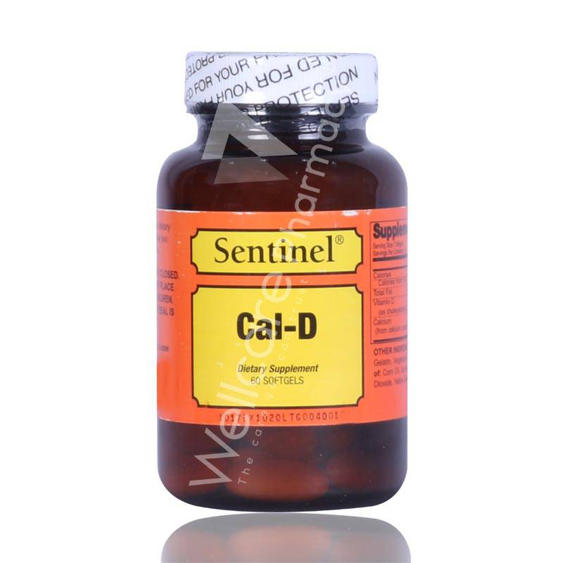 Sentinel Cal-D Softgel 60'S – Wellcare Pharmacy