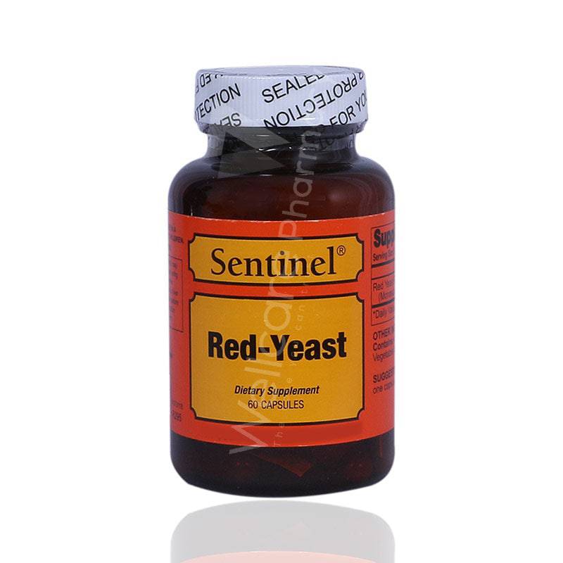 Sentinel Red Yeast Capsules 60'S – Wellcare Pharmacy