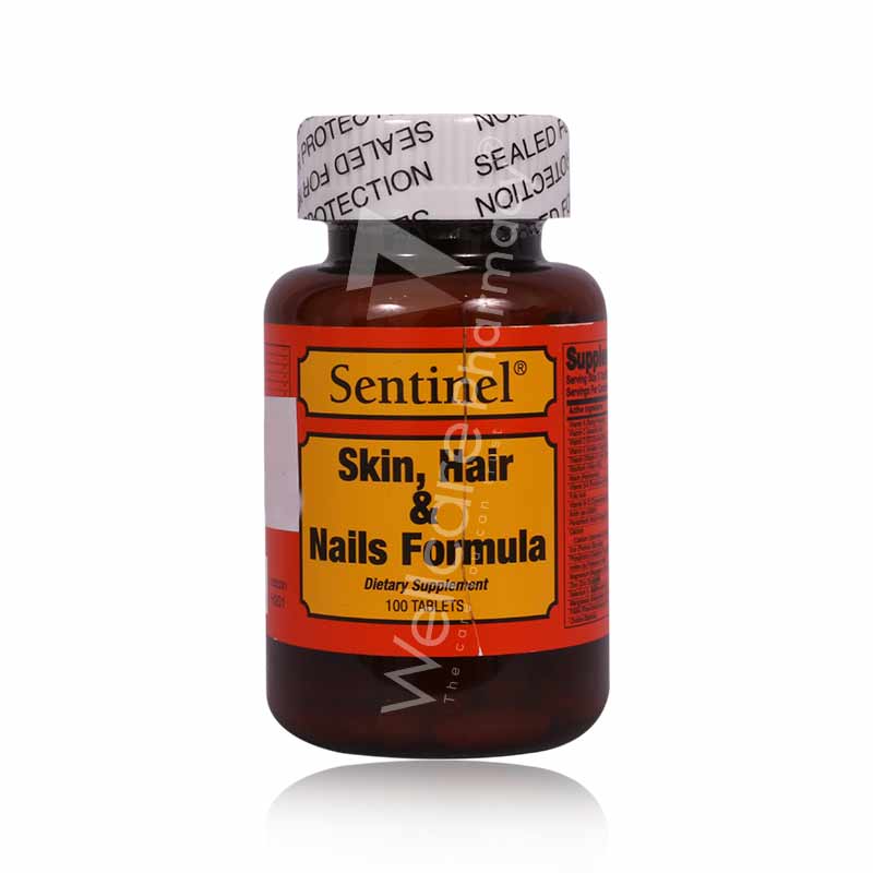 Sentinel Skin,Hair&Nail Formula Tablets 100'S – Wellcare Pharmacy