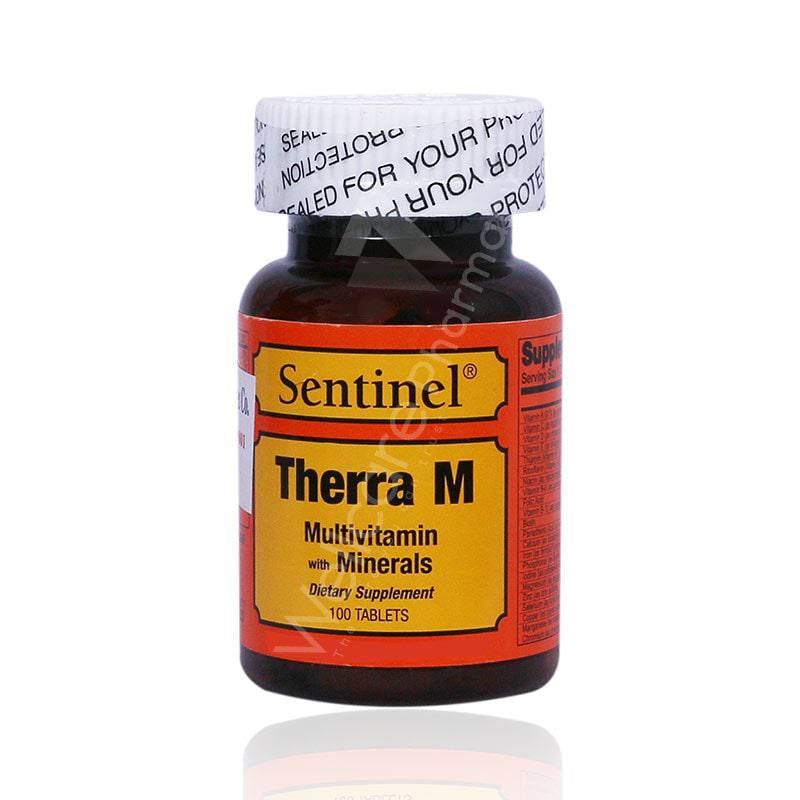 Sentinel Therra M Multivitamin With Minerals Tablets 100'S