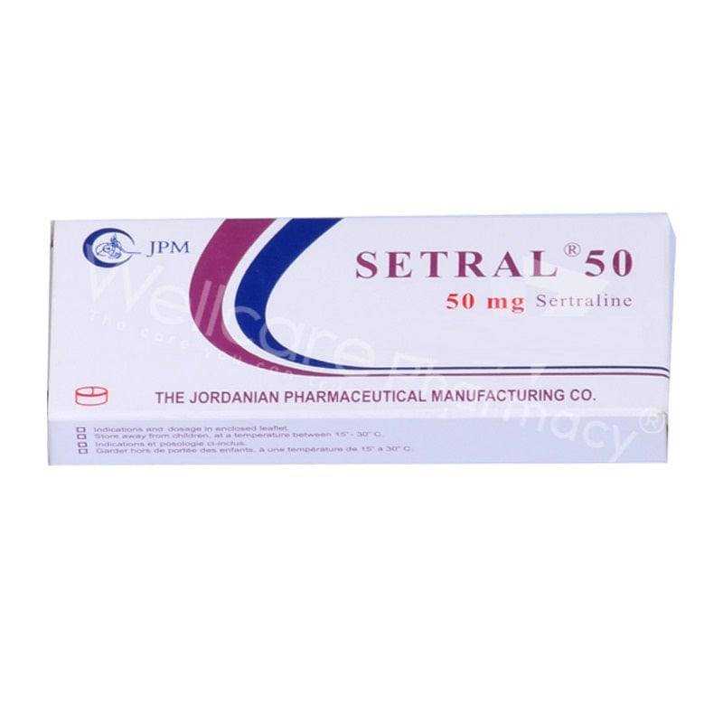 Setral 50Mg Tablets 30'S – Wellcare Pharmacy