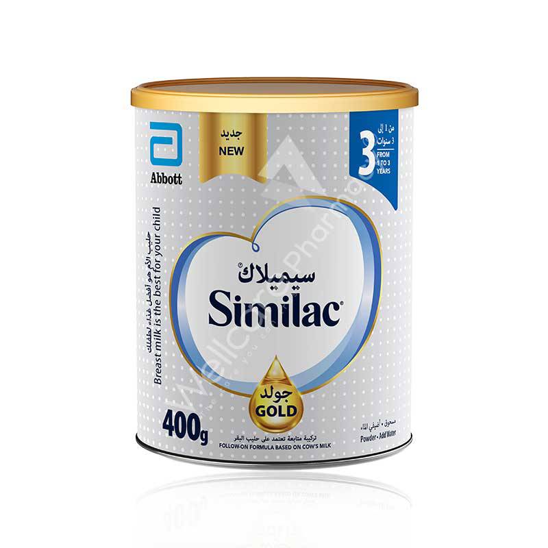 Similac Gold No3 Milk Powder 400G – Wellcare Pharmacy