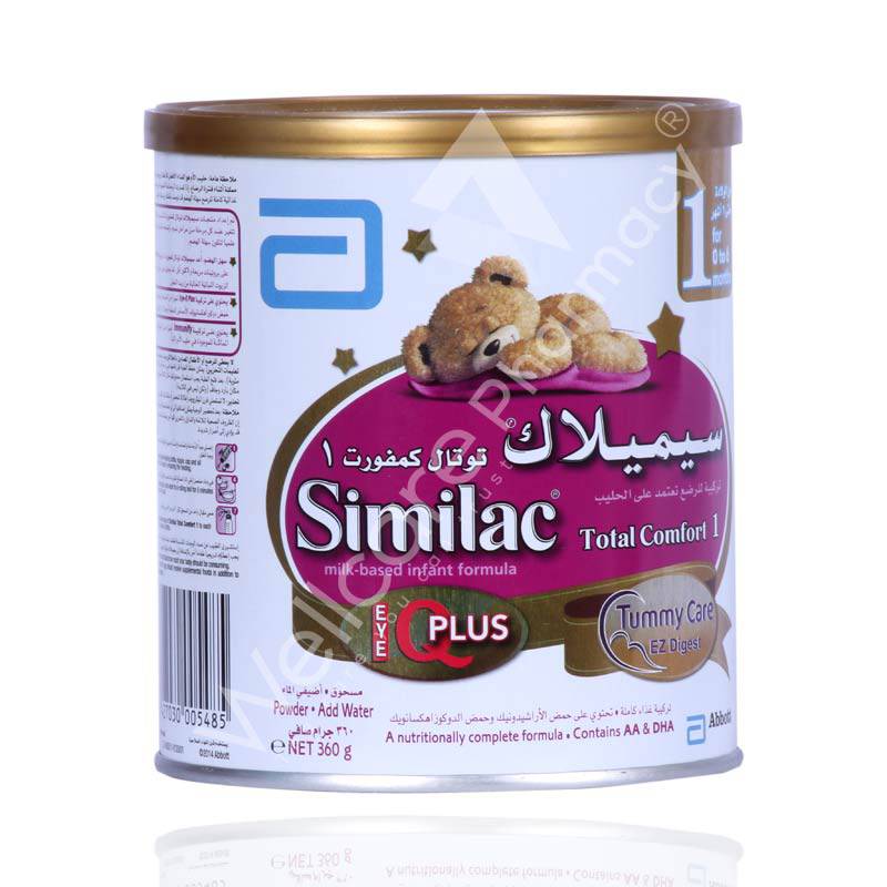 Similac No1 Total Care Comfort Milk Powder 360G – Wellcare Pharmacy