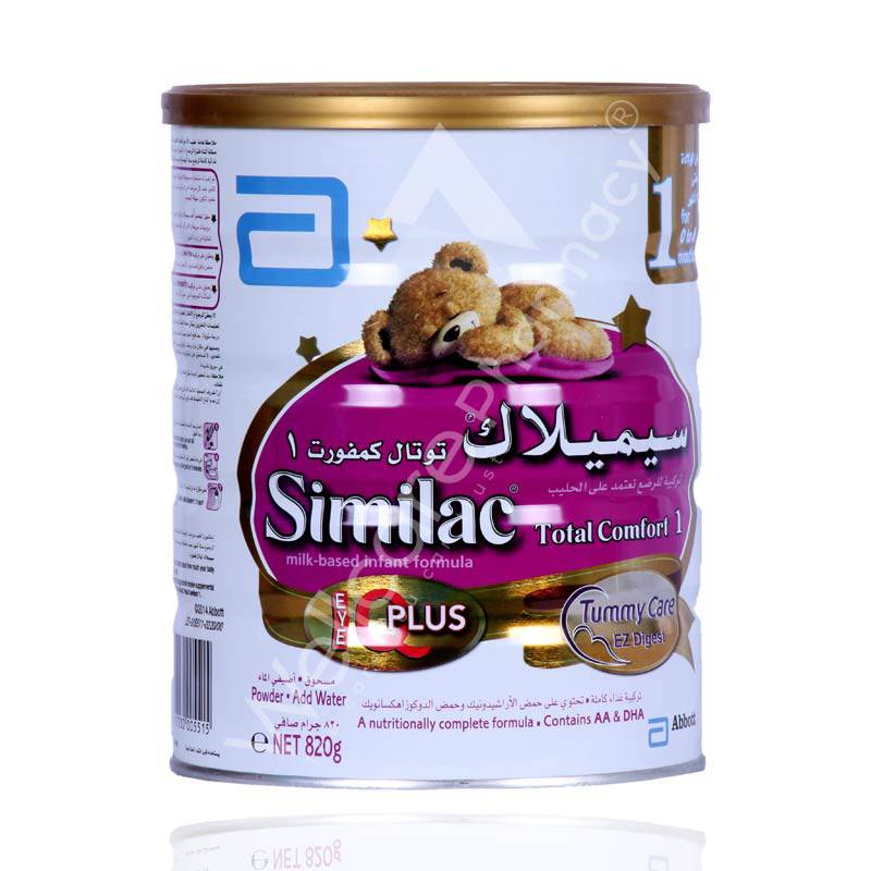 Similac No1 Total Care Comfort Milk Powder 820Gm – Wellcare Pharmacy