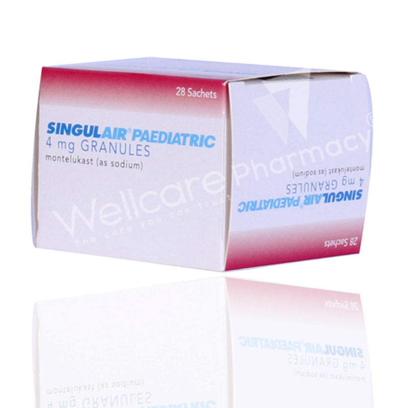 Singulair Paediatric 4Mg Granules 28'S – Wellcare Pharmacy