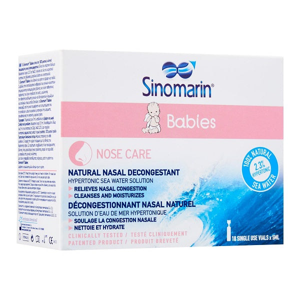 Sinomarin Nose Care Babies 18X5ml – Wellcare Pharmacy